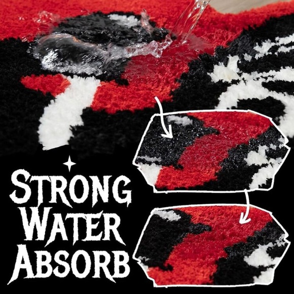 Other | Scream Ghost Face Heart Rug | Poshmark